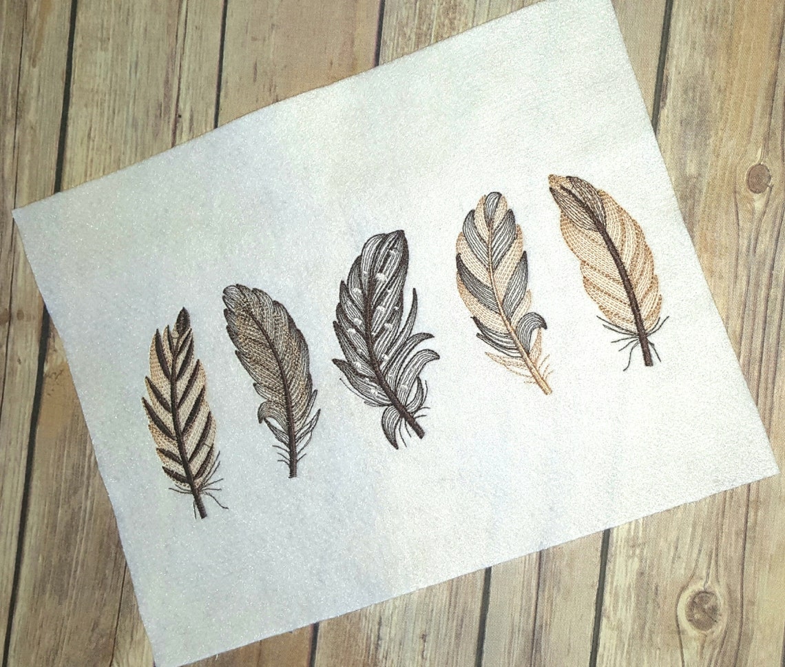 Light Tiger Leopard Printed Feathers Light Delicate Feathers | Etsy