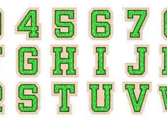 Chenille Font 2023 - Etsy