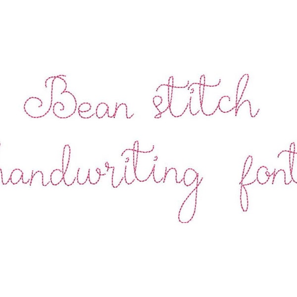 Mini Embroidery Font - Etsy