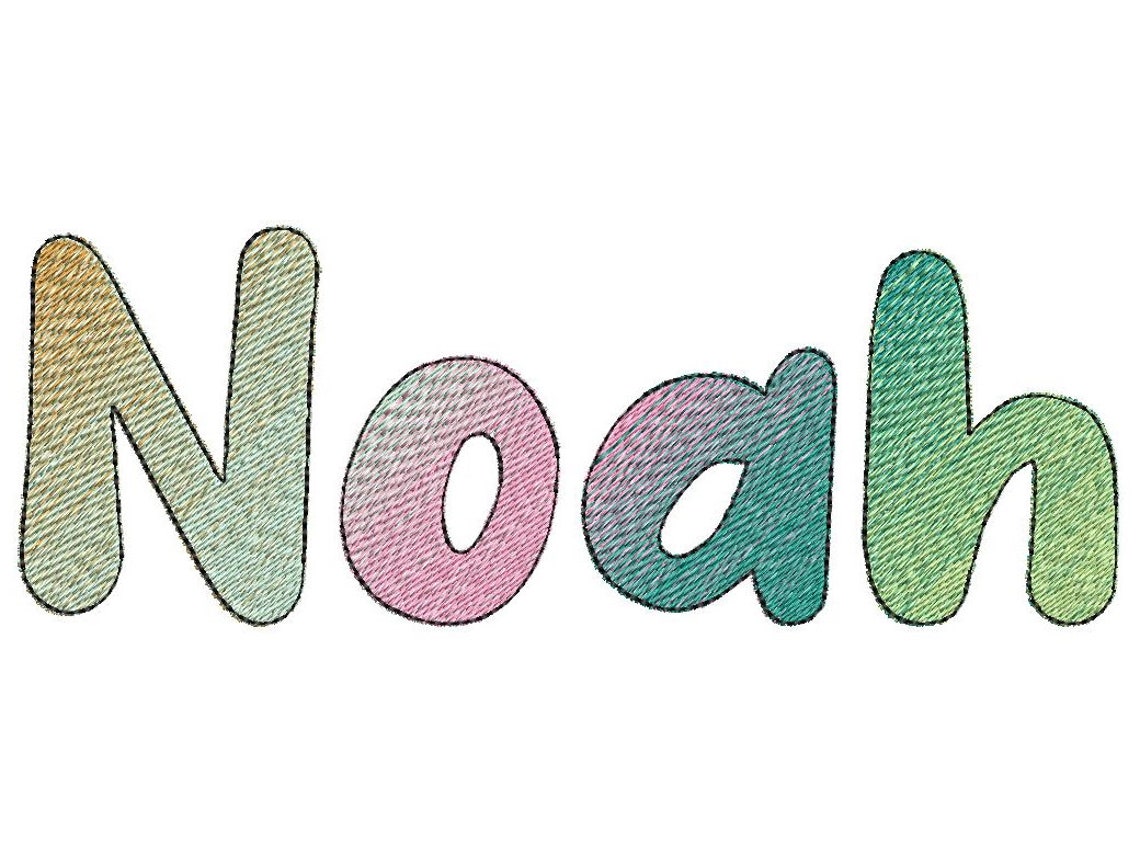 Rainbow Iridescent 2 Color Monogram Fun Kids Script FONT Alphabet ...