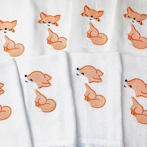 Little Foxies Light Stitch Fox SET of 2 Types Fox Machine Embroidery ...