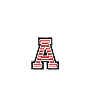 Patriotic Stars and Stripes and Outline Block Font Set of 2 Alphabet ...