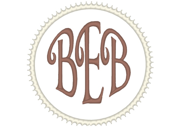 Iridescent 2 Color Mermaid Circle Monogram Frame and New - Etsy