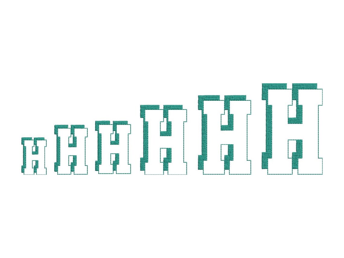 Sport Block Shadow Font Monogram Alphabet Machine Embroidery Designs ...
