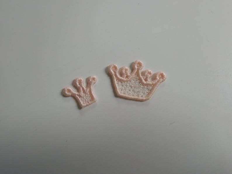 Little Princess MINI Crown 2 Types Set of 2 Lace Crowns FSL ...