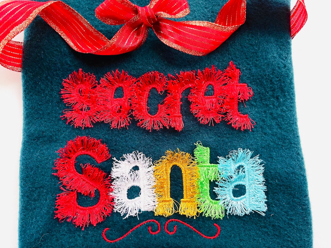 Original Fluffy Fringed Font Alphabet Machine Embroidery Designs ...