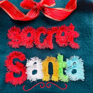 Original Fluffy Fringed Font Alphabet Machine Embroidery Designs ...