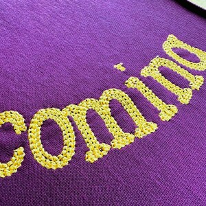 Chain Stitch Block Font Chained Font Alphabet Monogram Machine ...