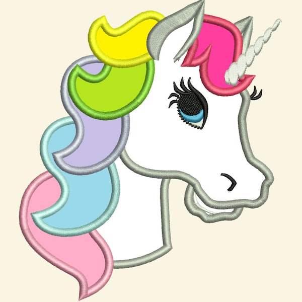 Unicorn Embroidery - Etsy