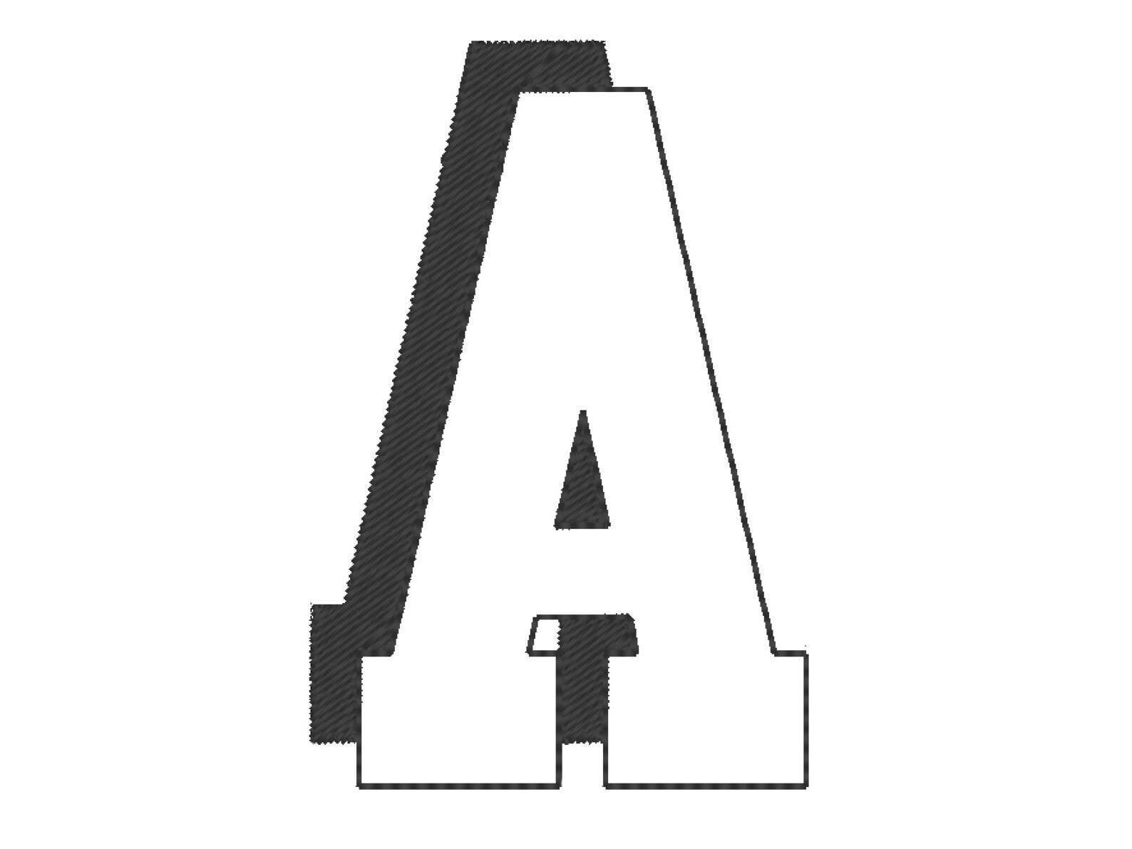 Sport Block Shadow Font Monogram Alphabet Machine Embroidery Designs ...