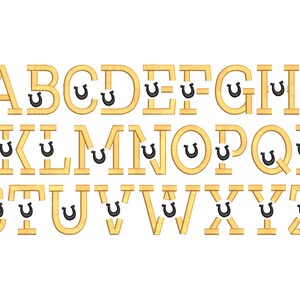 Puff Horseshoe Embroidery Font Machine Embroidery Designs 3D Raised ...