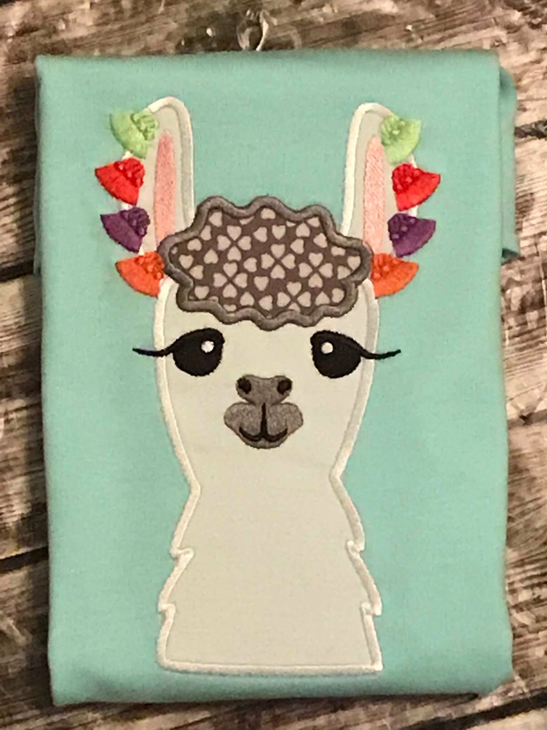 Lama Tassels, Tassel, Llama, Alpaca Face Head - Machine Embroidery ...