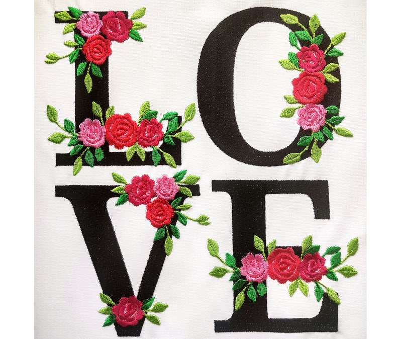 Roses Floral Individual Letter M Garden Flag Monogram Roses - Etsy