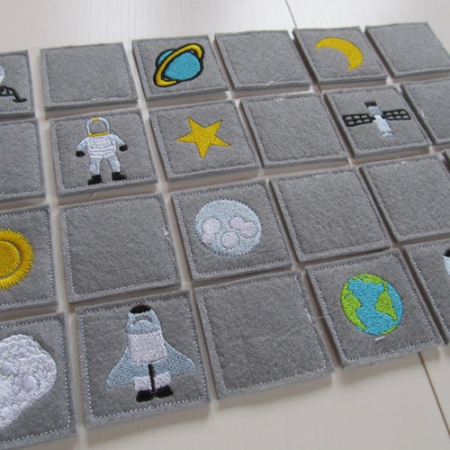 Memory Game farm Machine Embroidery Design in - Etsy