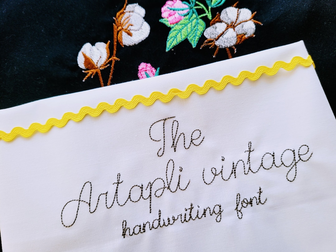 Handwriting Font Mini Micro Tiny Alphabet Letters in Assorted Sizes ...