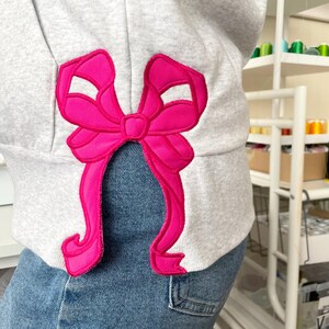 Awesome Curl Bow Applique Machine Embroidery Designs Ribbon Girly Bow ...