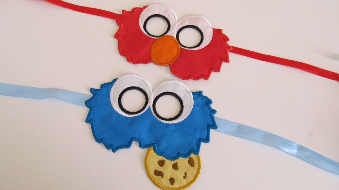 Kids Mask Set of 3 Types in the Hoop ITH Project Machine Embroidery ...