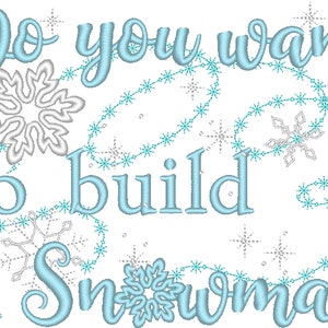 Do You Want to Build a Snowman Merry Christmas Snowflake Frozen Quotes ...