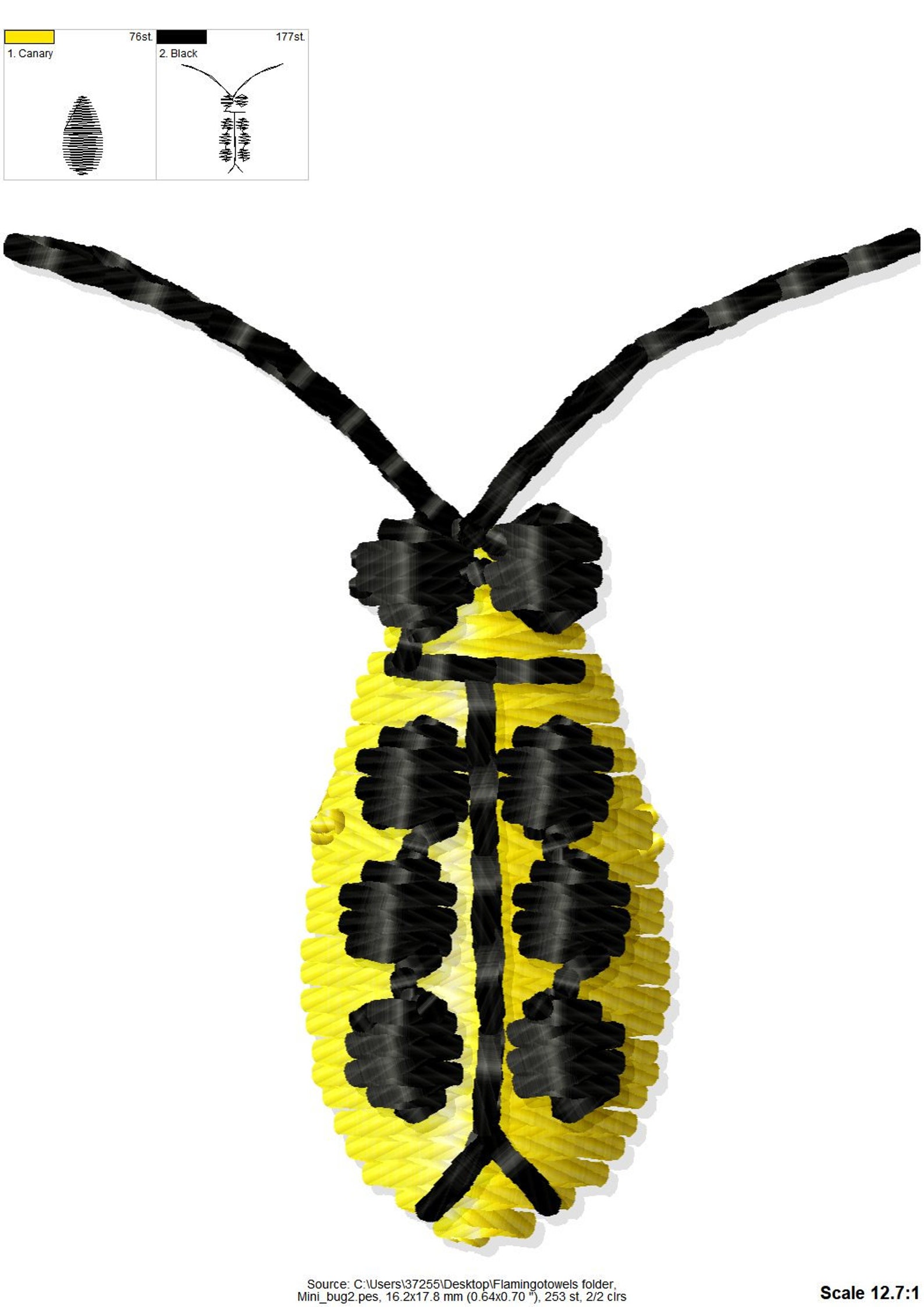 Micro Mini Small Bugs and Butterflies 8 Types Machine Embroidery ...