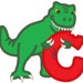 T-rex Dinosaur Personalized Name Letter Whole Alphabet 26 - Etsy