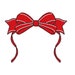 Bow Monogram Frame Bow - Machine Embroidery Old Fashioned Vintage ...