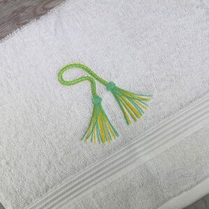 Tassels, Single Tassel SET of 3 Tassels Machine Embroidery Designs ...