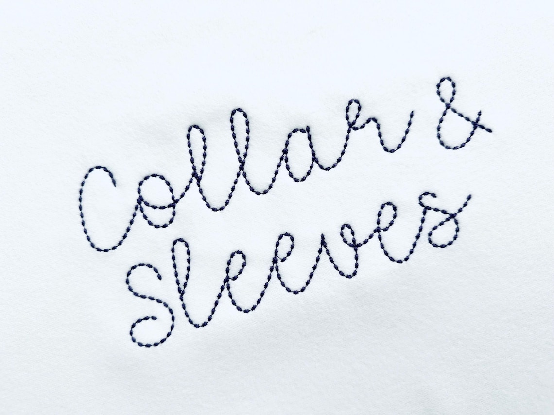 Hand Stitch Effect FONT Berry Machine Embroidery Designs Mini Small ...