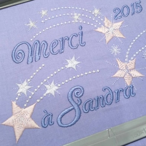 Falling Stars Big Set of Different Types and Sizes - Embroidery Machine ...