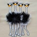 Fuzzy Chicken With Bandanna Farm Bird Fluffy Chicken Fringed Machine ...