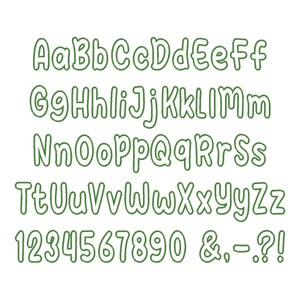 Big Baby Applique Font Machine Embroidery Designs Kids Outfit Monogram ...