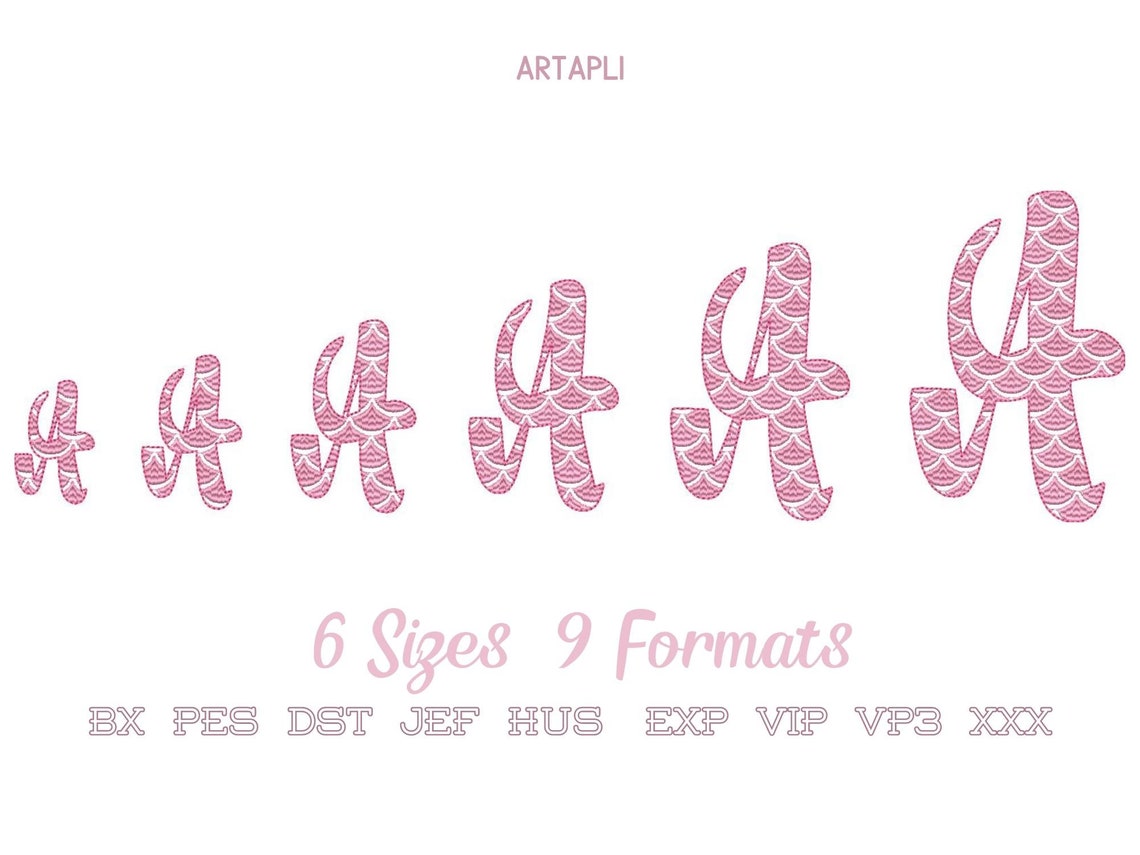 Mermaid Vibes Font 2 Two Colors Script Cursive Alphabet - Etsy