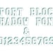 Sport Block Shadow Font Monogram Alphabet Machine Embroidery Designs ...