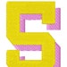 Block Type Shadow Numbers Fill Stitch Machine Embroidery Designs ...