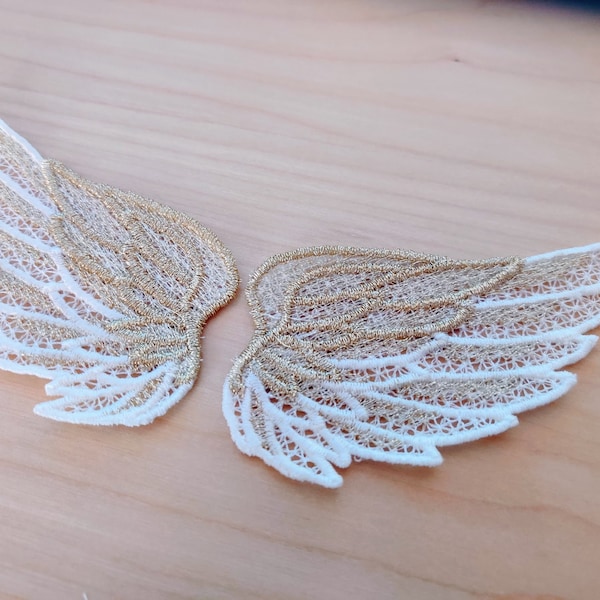 Lace Angel Wings - Etsy