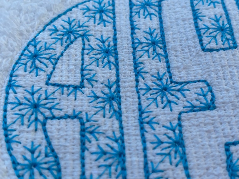 Snowflake Monogram A-Z Awesome Winter Frozen Snow Three - Etsy