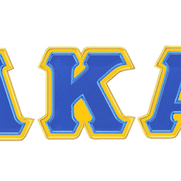 Zig Zag Applique Two - Etsy