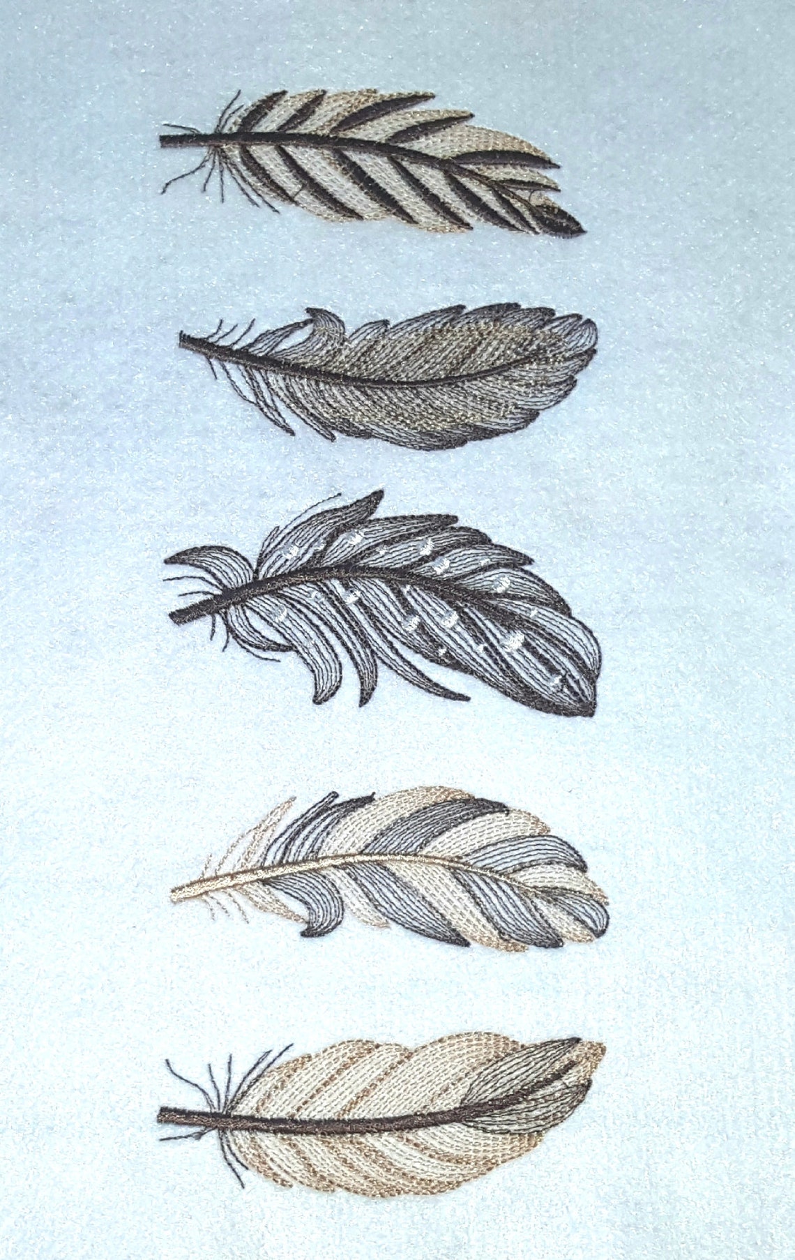 Light Tiger Leopard Printed Feathers Light Delicate Feathers - Etsy