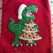 Bitten Christmas Tree Gingerbread and T-rex Christmas Dinosaur - Etsy