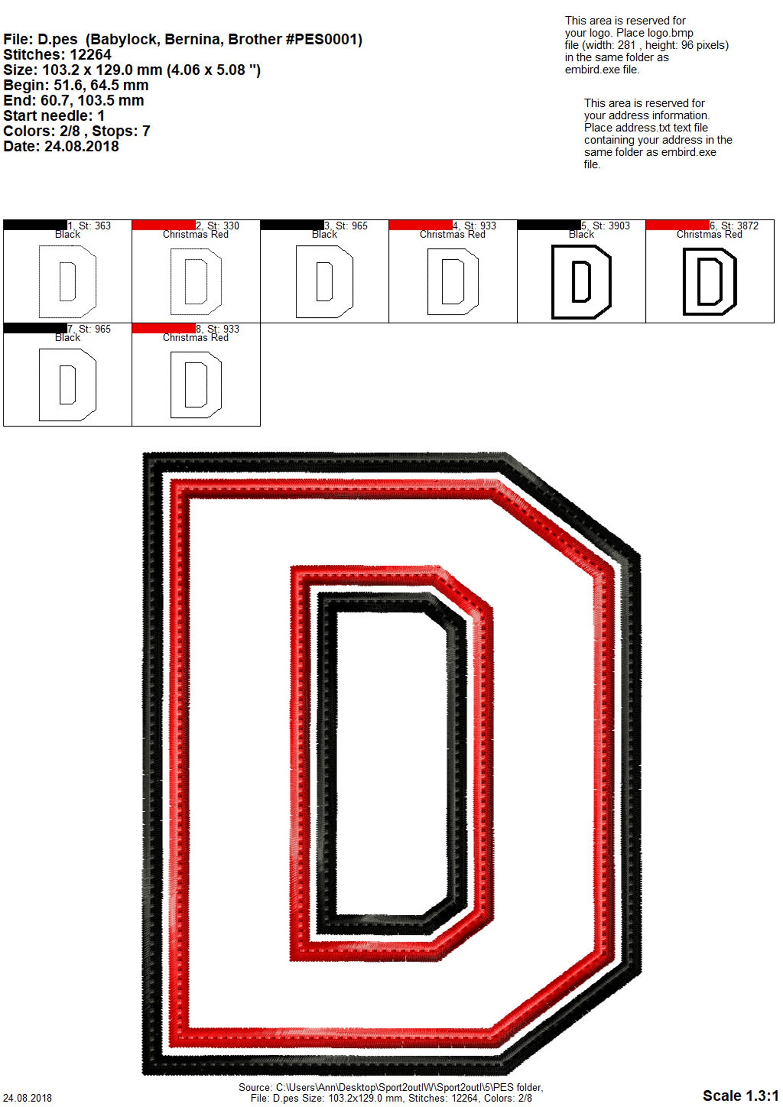 Varsity Collegiate Athletic Block Type Font Machine Embroidery Designs ...