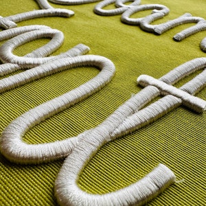 Puff Embroidery Font Machine Embroidery Designs 3D Raised Puffy Foam ...