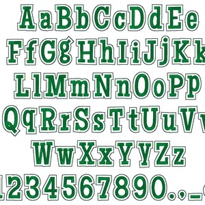 Glitter HTV Vinyl Sparkle FONT Satin Stitch and Outline 2 Layer ...