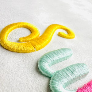 Pop Puff Embroidery Font Machine Embroidery Designs 3D Raised Puffy ...