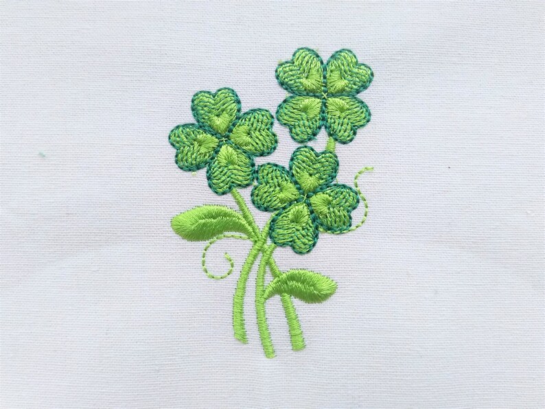 Clover Bouquets Machine Embroidery Designs Shamrock Lucky - Etsy