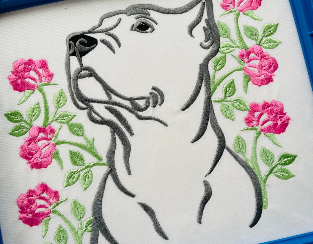 The Cane Corso Italian Mastiff Dog Puppy Pet Machine Embroidery Designs ...
