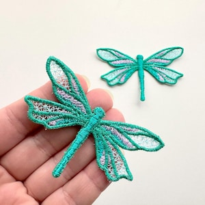 Awesome Dragonfly FSL Freestanding Lace Machine Embroidery Designs 3D ...