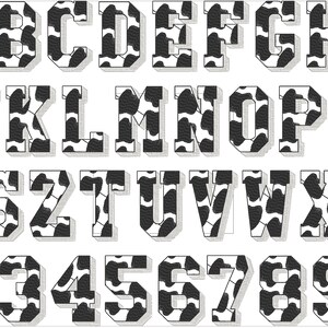 Wild Animal Print Fonts SET of 5 Patterned Font Tiger Zebra Leopard ...