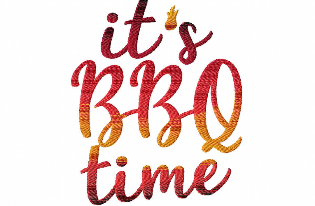 Its BBQ Time, It is Barbecue Time, Apron, Kitchen Towel, Summer Time ...