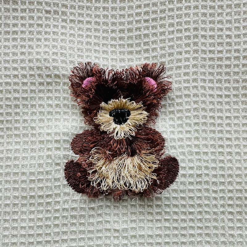 Bear Hand Embroidery - Etsy