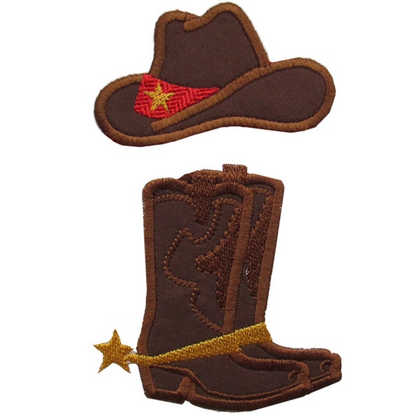 Cowboy Applique - Etsy
