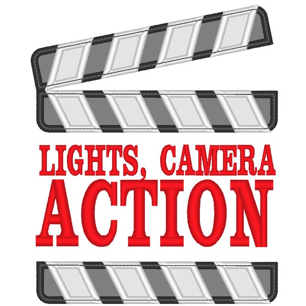 Lights Camera Action - Etsy